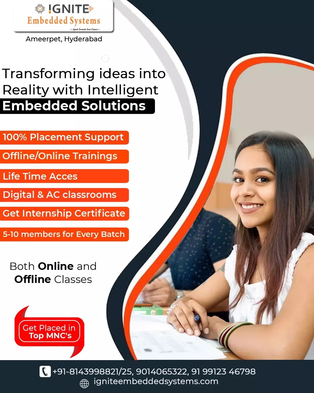 Embedded systems course in ameerpet | Ignite Embedded systems